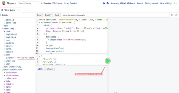 基于Bitquery的以太坊数据分析